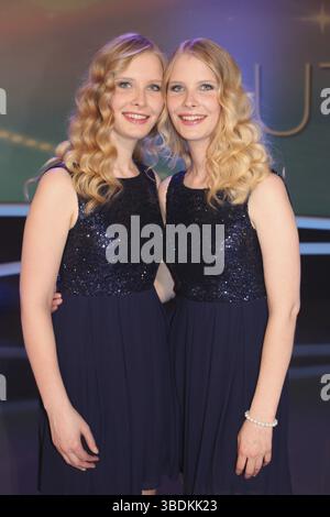 German hit duo Verena and Nadine after MDR TV show Die grosse Show zum ...