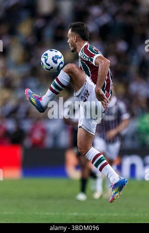 Rene of Fluminense during the Campeonato Brasileiro game between Ceara ...