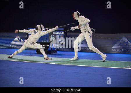 NAGY David (HUN) v MIDELTON Luidgi (FRA) during the Challenge Monal ...