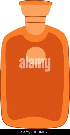 twinge bottle pain relief cartoon vector illustration Stock Vector ...