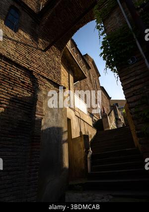 Mother of Georgia statue on Narikala Hill, Georgia Stock Photo - Alamy