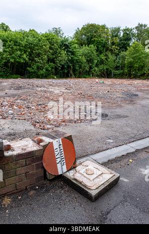 Location of The Crozzy formerly Crosville Social Club in Crewe Cheshire ...