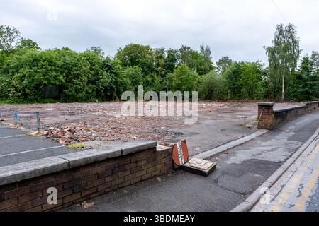 Location of The Crozzy formerly Crosville Social Club in Crewe Cheshire ...