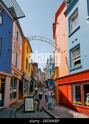 The colourful Creative Quarter on the Old High Street, in Folkestone ...