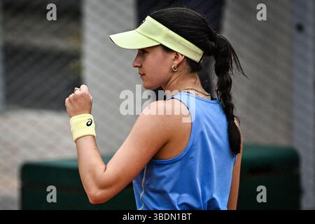 Eva Lys Of Germany Celebrates During A Match Against Mirra Andreeva 2345