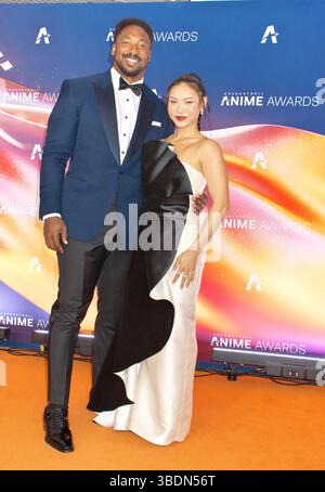 Cleveland Browns defensive end Myles Garrett speaks during a news conference before practice at ...
