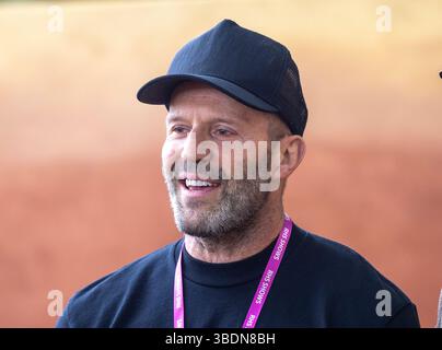 Actor, Jason Statham, known for portraying tough, gritty, and violent ...
