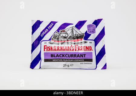 Fisherman's Friend - Blackcurrant Lozenges Stock Photo - Alamy