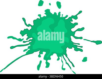 texture paint splatters cartoon vector illustration Stock Vector Image ...