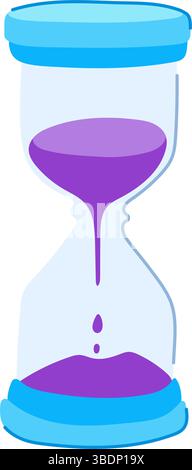 tool sand timer kids cartoon vector illustration Stock Vector Image ...