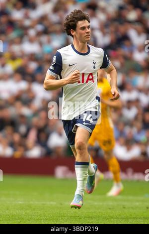 Archie Gray of Tottenham Hotspur during the Tottenham Hotspur v Arsenal ...
