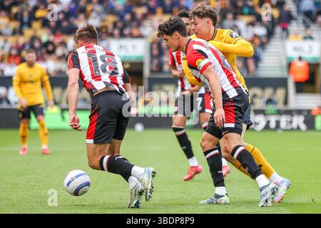 9, Jorgen Strand Larsen of Wolverhampton Wanderers at warm up during ...