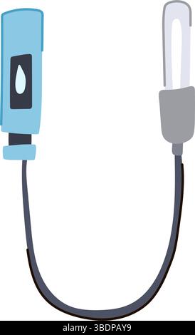 tumbler soil moisture sensor cartoon vector illustration Stock Vector ...