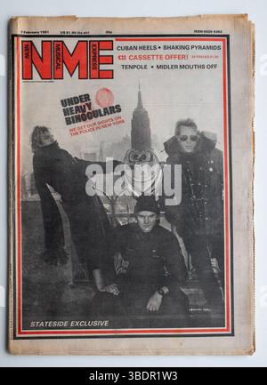 1980s NME New Musical Express Music Paper with Chaka Khan Front Cover ...
