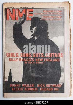 1980s NME New Musical Express Music Paper with Chaka Khan Front Cover ...