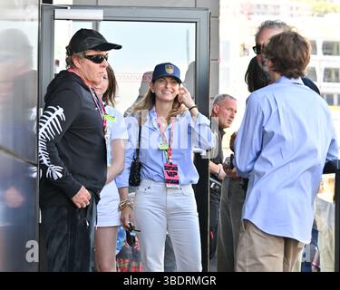 Monaco, Celebrities at the Monaco GP 2025. Photos: Thibaut Courtois ...