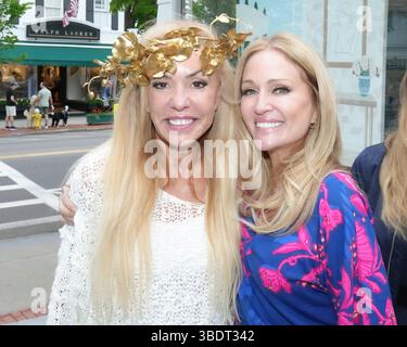 Leesa Rowland and Luciana Pampalone attends Rand Luxury Annual Hamptons ...