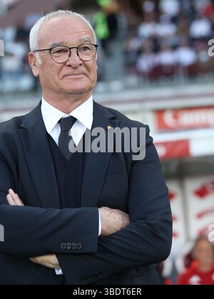 Turin, Italy. 26th May, 2025. Claudio Ranieri head coach of AS Roma ...