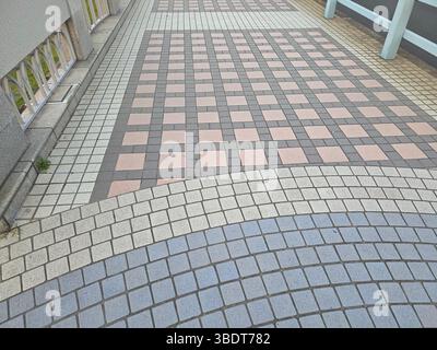 Japan Sidewalk Area Walking Stock Photo - Alamy