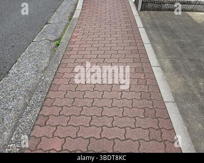 Japan Sidewalk Area Walking Stock Photo - Alamy