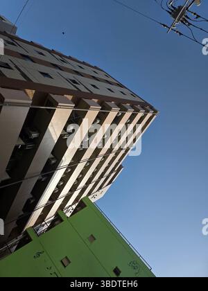 Side of Yokohama Building Stock Photo - Alamy