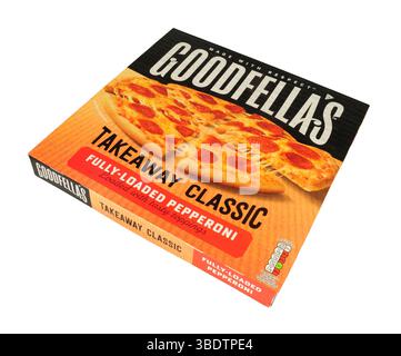 Goodfellas frozen takeaway classic fully loaded pepperoni pizza Stock ...