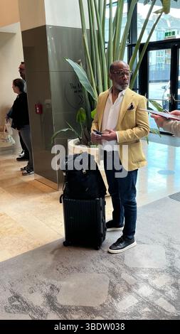 90s stars visit Vienna, Austria, on 24 May 2025 for Danube Island Open ...