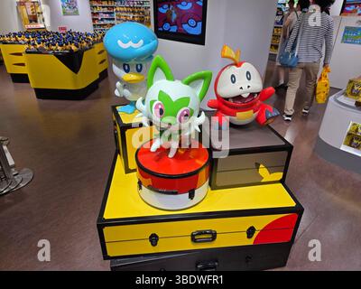Walking Pokemon Center Store Stock Photo - Alamy