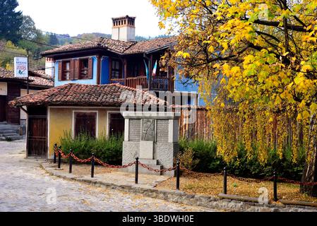 Traditional village of Balkan area, Koprivstica, Bulgaria Stock Photo ...