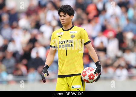 Saitama, Japan. 25th May, 2025. (L-R) Kenyu Sugimoto (Ardija), Katsuma Fuse () Football/Soccer ...