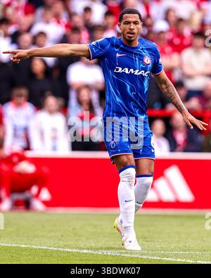 Levi Colwill of Chelsea FC during the Premier League match between ...