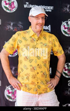 Dustin Ferguson bei der Premiere des Horror-Films The Meathook Massacre ...