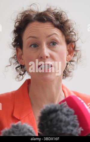 Labour TD Marie Sherlock speaking at the launch of the Labour ...