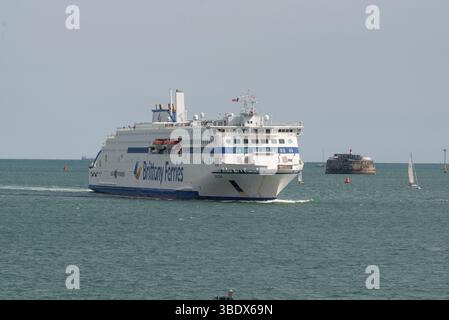 RoRo heading into port Stock Photo - Alamy