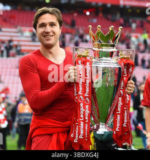 Federico Chiesa of Liverpool during the Premier League match Liverpool ...