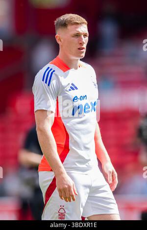 Nottingham Forest's Elliot Anderson during the Premier League match at ...