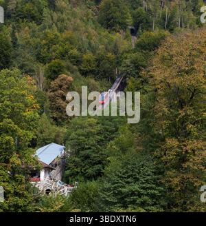 Harderbahn funicular railway, Interlaken, Switzerland Stock Photo - Alamy
