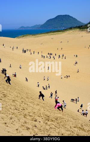 Sand dunes at Tottori along the Sea of Japan,Asia Stock Photo - Alamy