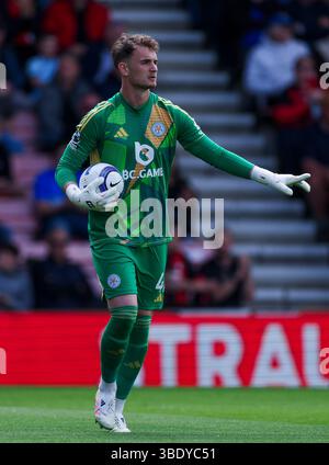 Leicester City goalkeeper Jakub Stolarczyk during the Sky Bet ...