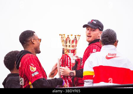Ryan Gravenberch of Liverpool during the Premier League match Liverpool ...