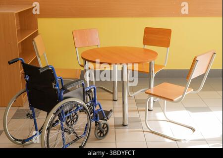 Wheelchair Accessible Seating in an Educational Space Stock Photo - Alamy