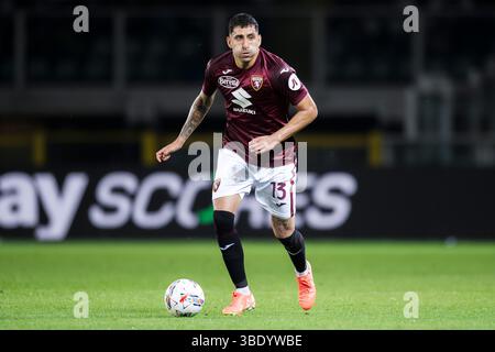 Guillermo Maripan of Torino FC in action during the serie Serie A ...