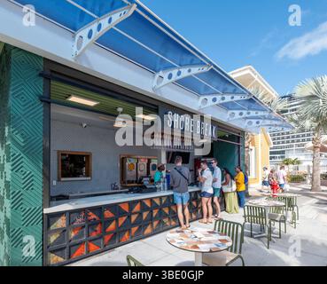 NASSAU, BAHAMAS - February 7, 2025: Views Around the New Cruise Ship ...