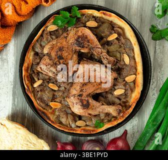 Traditional Lentil soup with chicken and vegetables Stock Photo - Alamy
