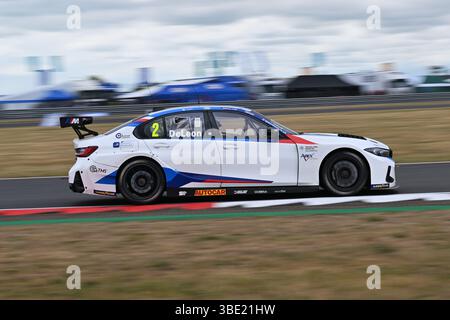 Daryl DeLeon, BMW 330i M Sport, WSR, 2025 Kwik Fit BTCC, British ...