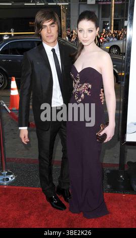 Zac Efron and Michelle Trachtenberg - 17 Again Los Angeles Premiere at ...