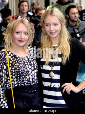 Sam and Amanda Marchant (Samanda) at the UK premiere of "Monsters vs ...