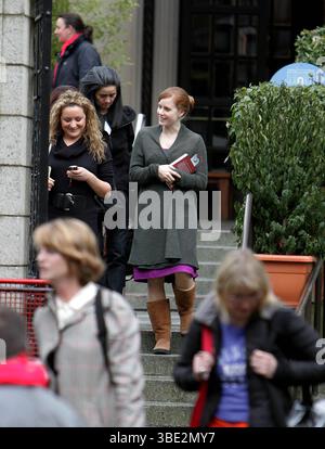 Amy Adams on the set of "Leap Year" in Dublin, Ireland - 06 April 2009 ...