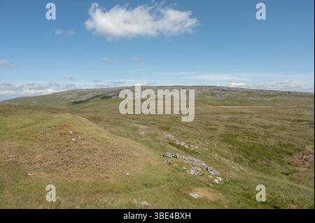 View of Garreg Las from Foel Fraith, Black Mountain, Wales, UK Stock ...