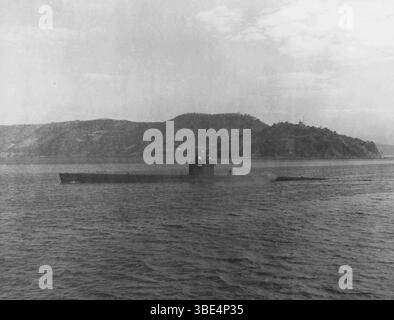 Japanese submarine I-201 1945 Stock Photo - Alamy